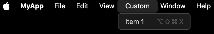 Customizing the macOS menu bar in SwiftUI | Daniel Saidi